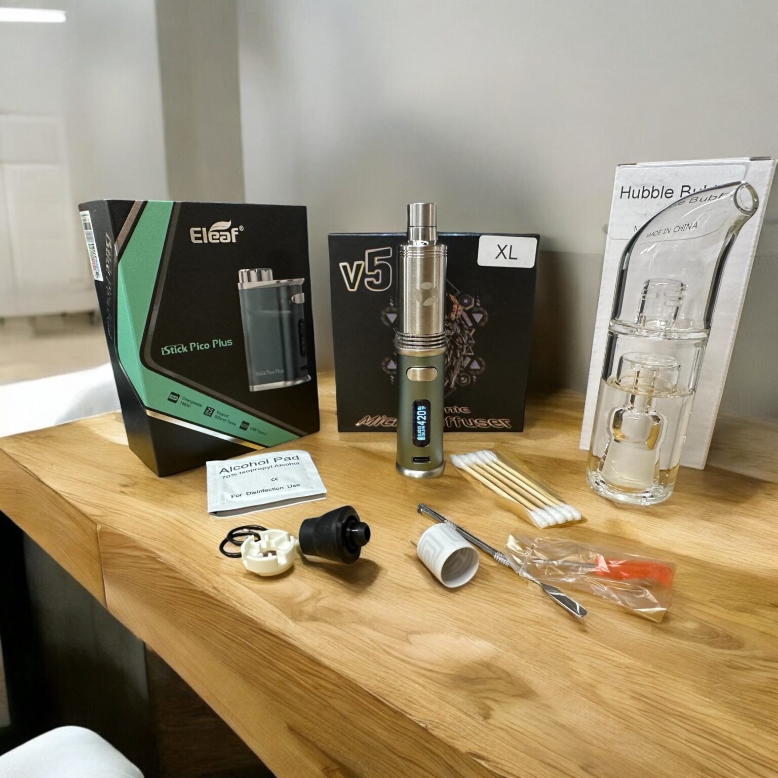 XL v5 Lightning Pen & iStick Pico Plus w/ Hubble Bubble | Divine Tribe